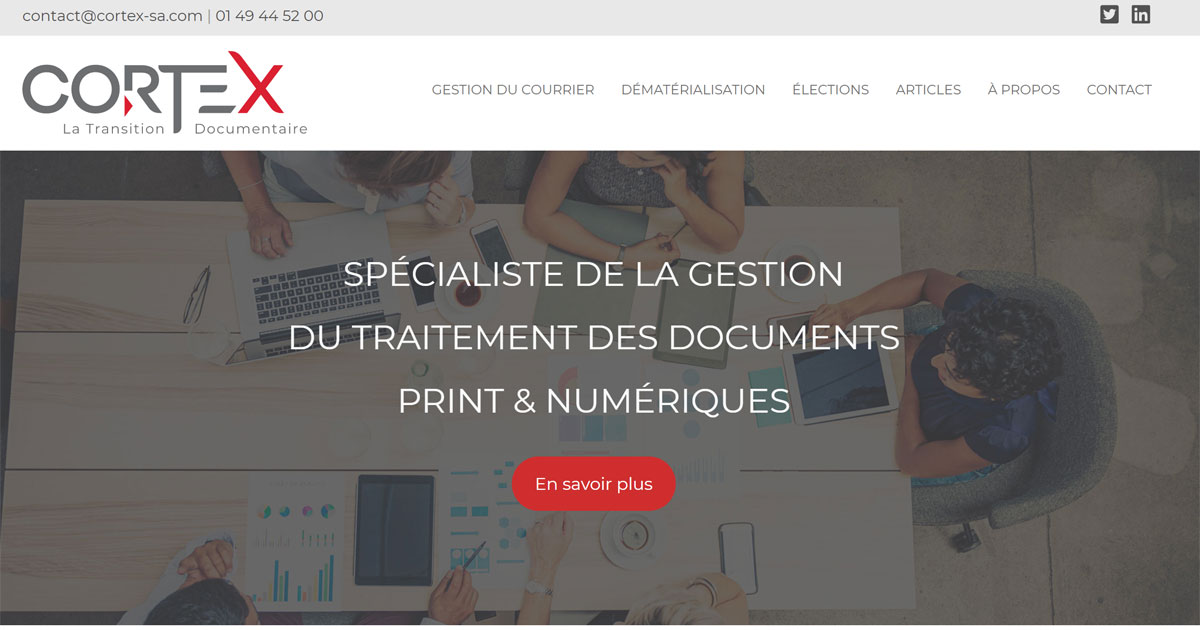 Cortex | Gestion Et Traitement Des Documents (papier Et Numérique)